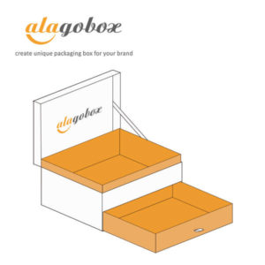 Custom rigid box by style created by Alagobox team