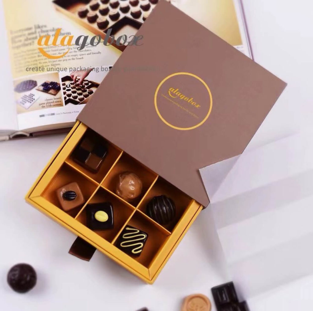 Custom drawer box created by Alagobox team for your brand